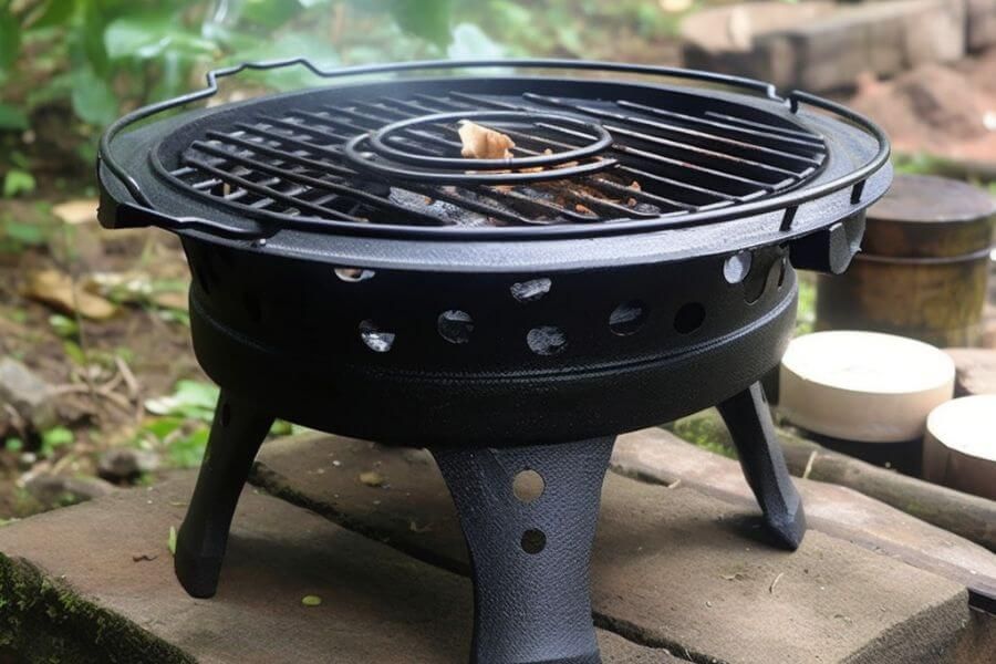 What Is Cast Iron Charcoal Grill? Highlight Materials